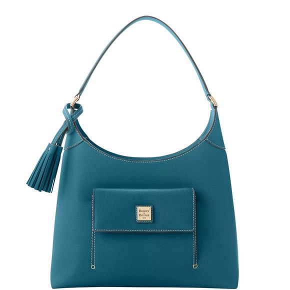 Dooney & Bourke | Bags | Dooney Bourke Saffiano Small Hobo Shoulder Bag ...
